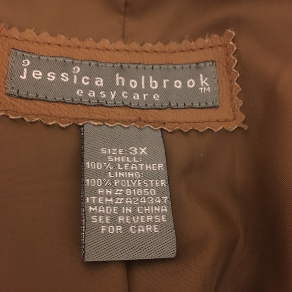 Jackets & Coats | Camel Colored Jessica Holbrook Leather Coat | Poshmark